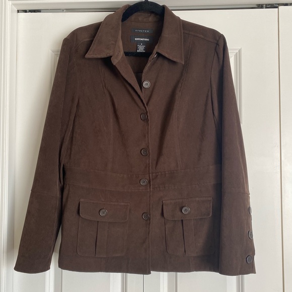 NortonStudio | Jackets & Coats | Vintage Chocolate Colored Blazer ...